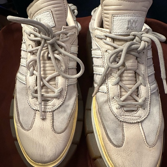 adidas | Shoes | Adidas Cream And White Womens Sneakers | Poshmark